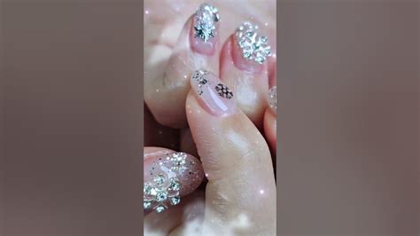 크리스마스네일 이달의아트 크리스마스아트 글리터네일 그라데이션 연말네일 Youtube