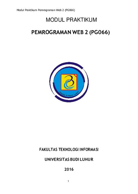 pdf modul praktikum pemrograman web 2 pg066