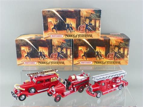 Matchbox Yesteryear Fire Trucks