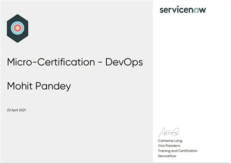 Mohit Pandey On Linkedin Automation Devops Digitaltransformation Servicenow