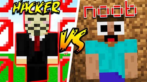 HACKERS Vs NOOBS In MINECRAFT YouTube