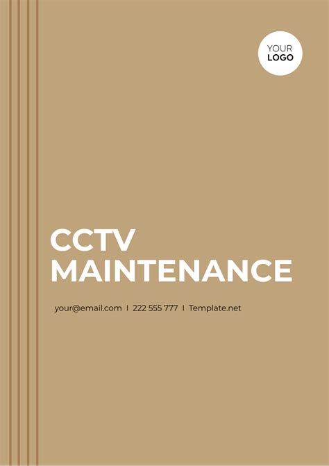 Free Maintenance Templates To Edit Online