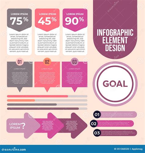 Infographic Templates With Charts Diagrams Timelines Steps In Modern Data Visualization Stock