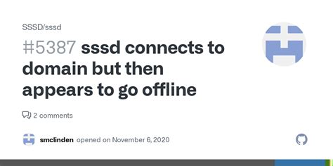 sssd connects to domain but then appears to go offline · issue 5387