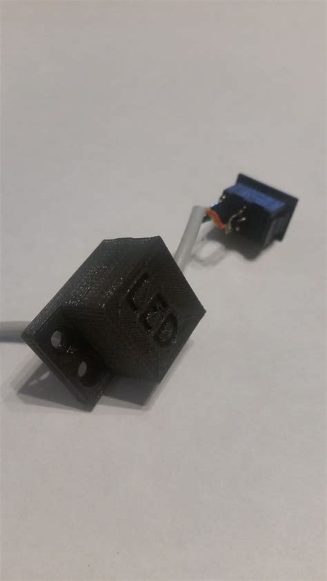 Led Micro Switch By Nathan Woelfle Download Free Stl Model