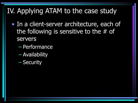 PPT Architecture Tradeoff Analysis Method PowerPoint Presentation Free Download ID