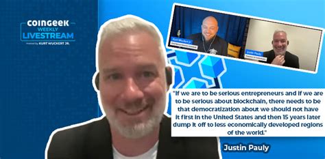 vx technologies justin pauly talks sovereignty via blockchain on