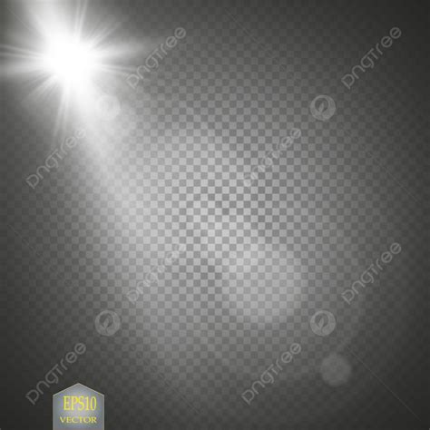 벡터 투명 햇빛 특수 렌즈 플레어 조명 효과 요약 삽화 섬광 Png 일러스트 및 벡터 에 대한 무료 다운로드 Pngtree