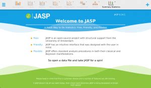 Chromebook Installation JASP Free And User Friendly Statistical Software