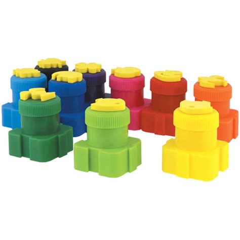 Бои за рисуване с пръсти 10 цвята Emag Bg