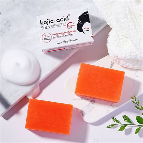 Scw Kojie San Skin Lightening Soap Kojic Acid Soap Whitening Reduce