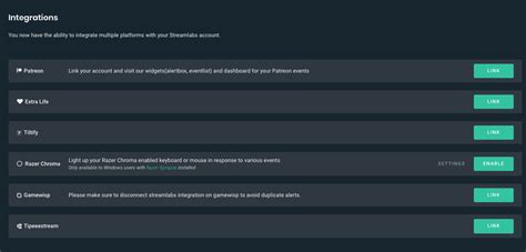 Tipeeestream Integration Setup Streamlabs