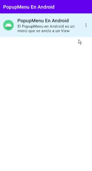 Onmenuitemclicklistener Android Develou