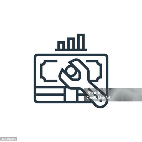 비즈니스 모델 캔버스 개념에서 유지 보수 아이콘 벡터 유지 보수 편집 가능한 스트로크의 얇은 선 그림입니다 웹 및 모바일 앱 로고 인쇄 미디어에 사용할 유지 보수 선형 기호