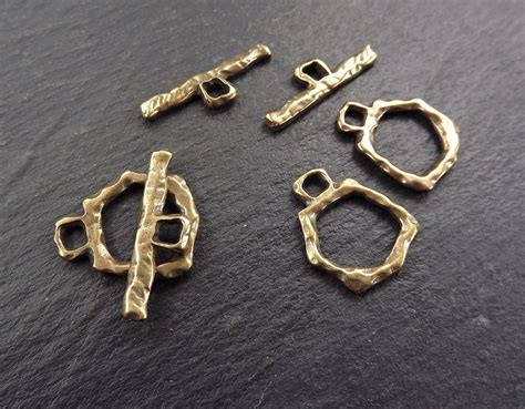 Organic Toggle Clasps T Bar Clasps T Bar Bronze Toggle Etsy