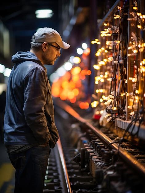 Premium Ai Image Railway Model