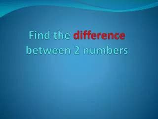 PPT Find The Difference Game PowerPoint Presentation Free Download