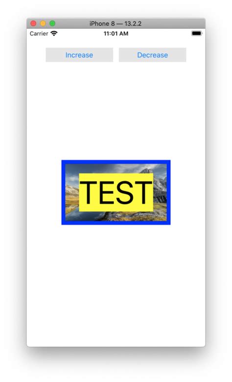swift resize superview according to label s font size and image s aspect ratio stack overflow
