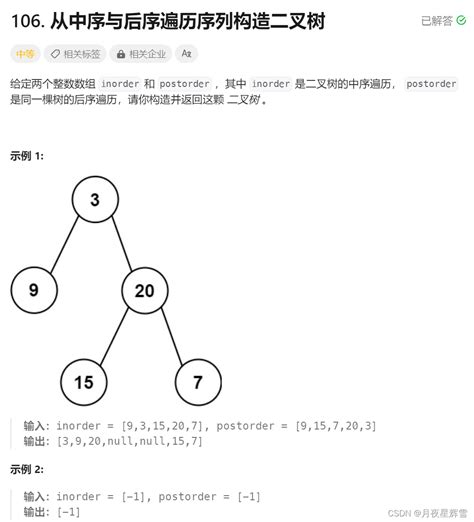 二叉树经典题目