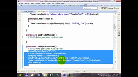 51 android revision sql database sqlite introduction to big example