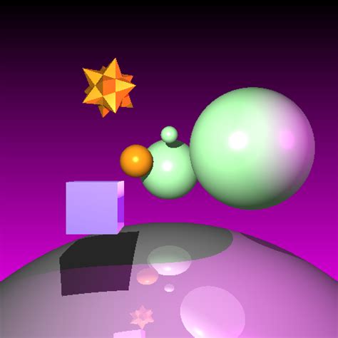 mike jutan s world selective reflection in raytracer