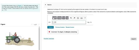 Solved X Incorrect Try Again 4 Attempts Remaining