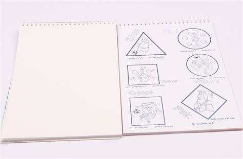 دفتر نقاشی و آموزشی 40 برگ