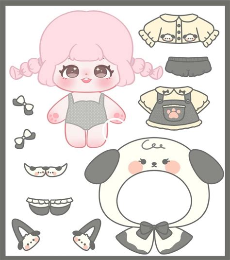 Pin By Shansa Prasawita On Desain Paper Dolls Diy Paper Dolls
