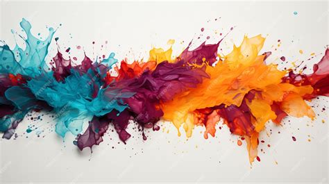Premium Photo Ink Splatter Paper Texture Background