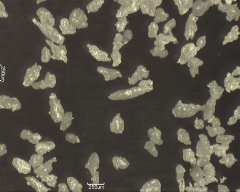 The Shapes Of Particles Of A Representative Sample Of Polyethylene