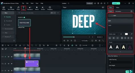 Underwater Reveal Intro Filmora Tutorial