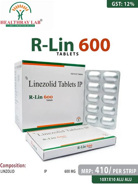 Linzolid 600 Mg Tab At ₹ 4100box Linezolid Tablets In Baddi Id