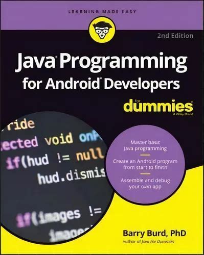 Java Programming For Android Developers For Dummies De Barry Burd For