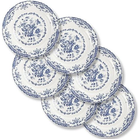 Homeelves Salad Plates Ceramic Plates Set Of 6 Kitchen Plates