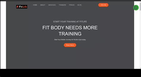 Designing A Gym Management Website With Html Css And Bootstrap Rushikesh Gadge Posted On The