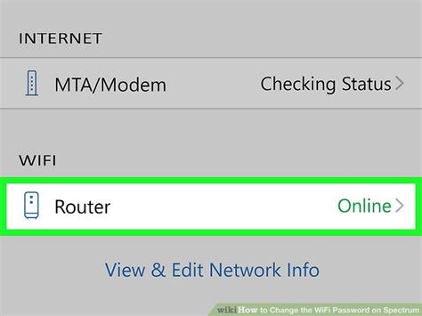 How To Change The WiFi Password On Spectrum Steps