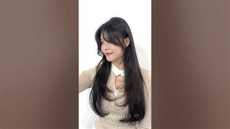 꼬모도헤어 고희진 얼굴 소멸 비법 사이드뱅펌 페이스라인컷 레이어드컷 레이어드펌 Youtube