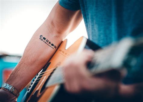 Татуювання повязані з музикою 49 фото