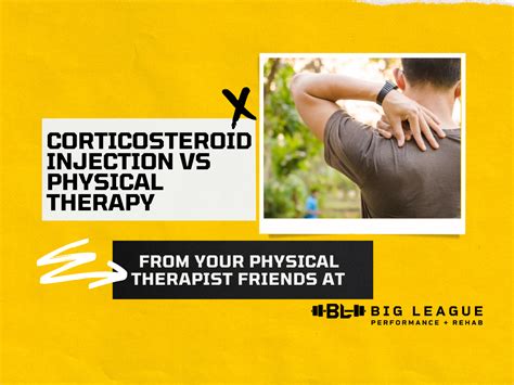 Corticosteroid Injection Vs Physical Therapy Washington Dc Physical Therapy Big League