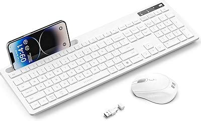 Amazon Com Wireless Keyboard And Mouse Combo Dual System RGB Backlit Mouse And Keyboard 2 4G