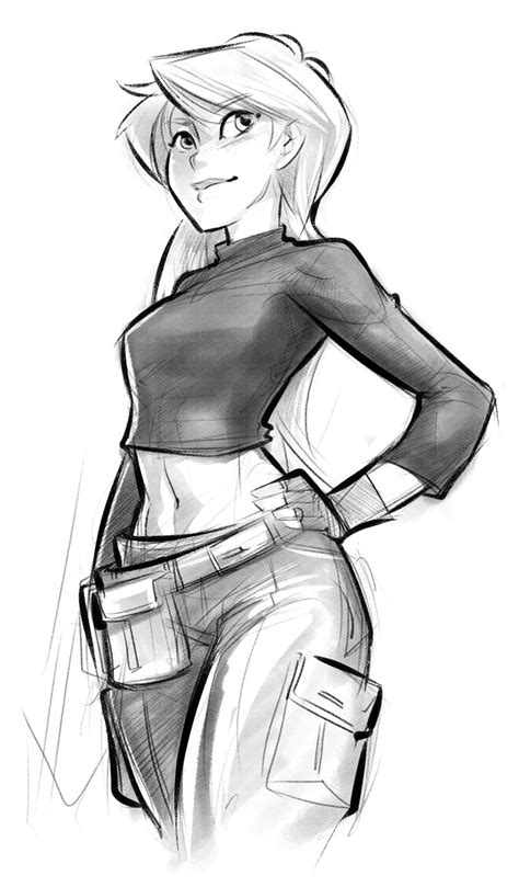 Kim Possible Sketch At Explore Collection Of Kim