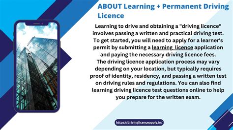 PPT DRIVING LICENCE PowerPoint Presentation Free Download ID 12530778