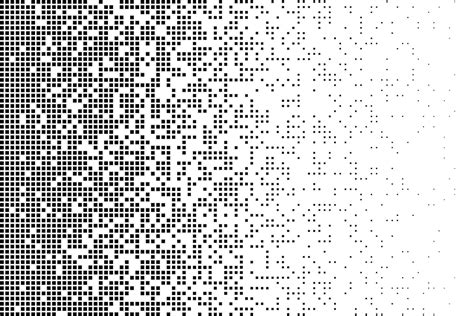 Premium Vector Pixel Mosaic Pixelated Pattern Dispersion Grayscale