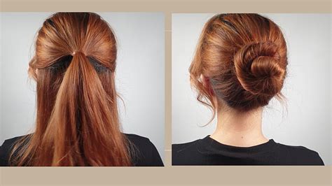 긴머리 운동할때 묶어보세요 머리묶기 셀프올림머리 긴머리헤어스타일 네이버 Tv