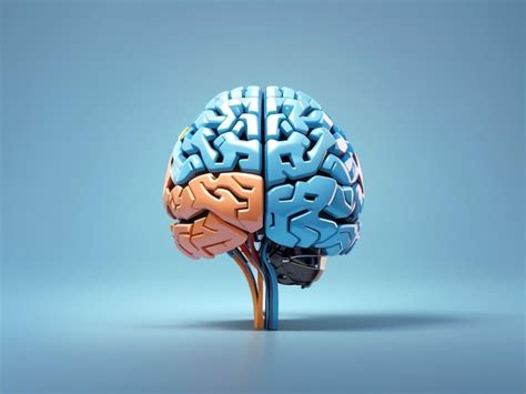 Premium Ai Image Shiny Brain Human Mind Intelligence Organ Anatomy