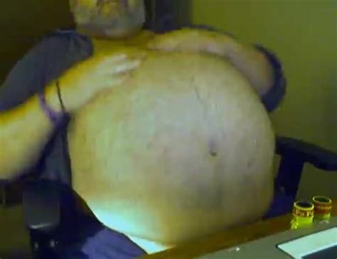 Inflating My Huge Belly Until I Shoot