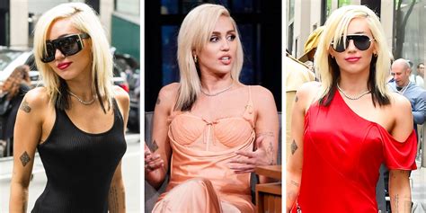 Miley Cyrus Wore Five Sexy Dresses In New York City