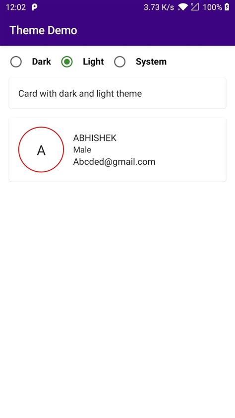 Set Dark And Light Themes In Jetpack Compose With Rrutors