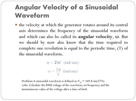 PPT Sinusoidal Waveforms PowerPoint Presentation Free Download ID 2454102