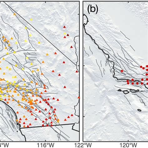 Example Station‐grid Interpolation Of Pgv Values In The 0 01 0 1 Hz Download Scientific Diagram